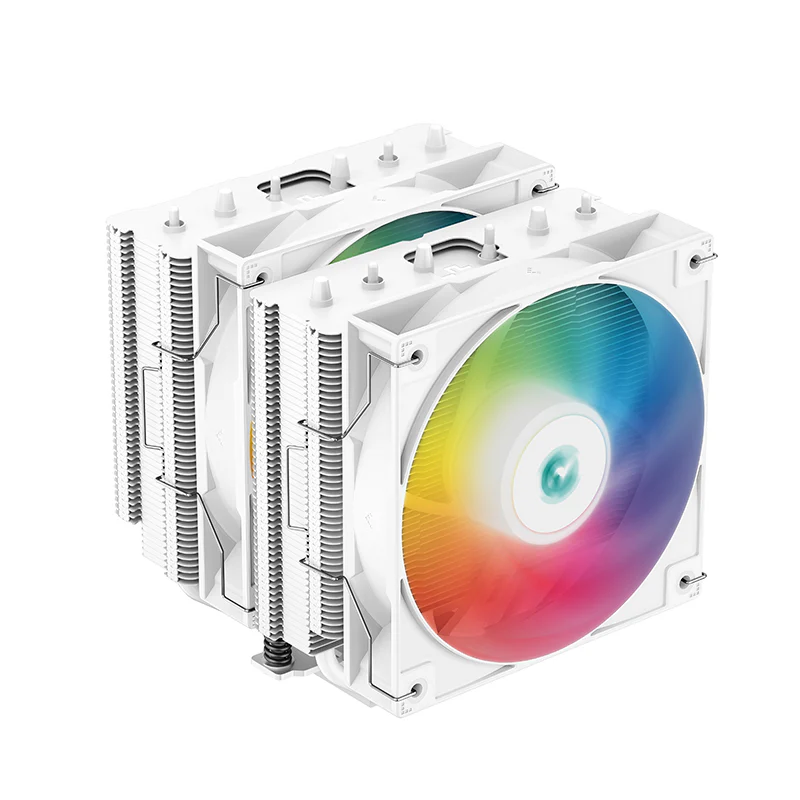 DeepCool AG620 WH ARGB Dual-Tower CPU Cooler | 260W | White