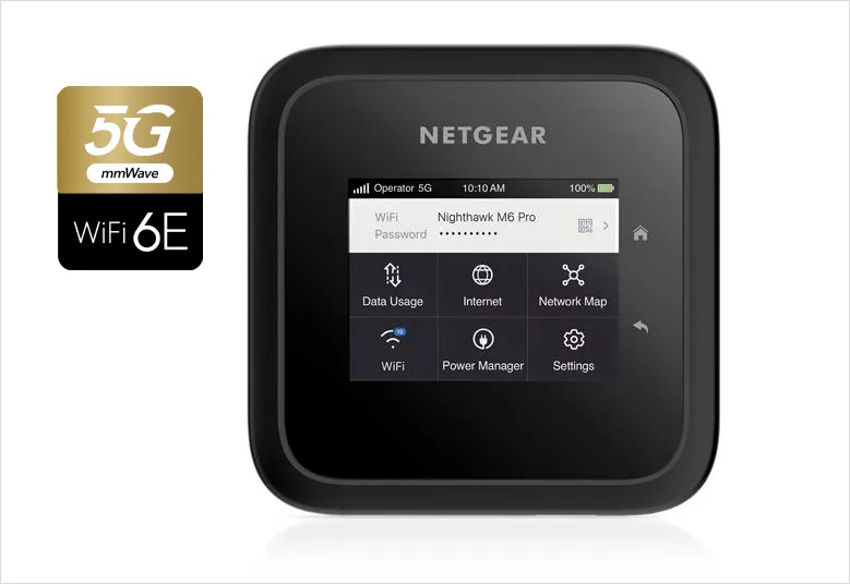 NETGEAR Nighthawk M6 Pro 5G mmWave WiFi 6E Unlocked Router