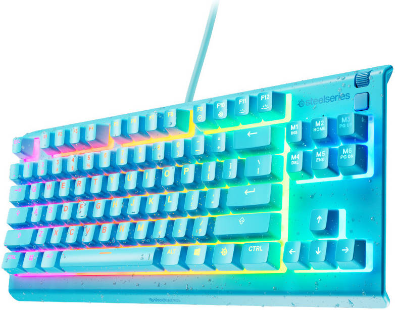 SteelSeries Apex 3 TKL Wired RGB Gaming Keyboard