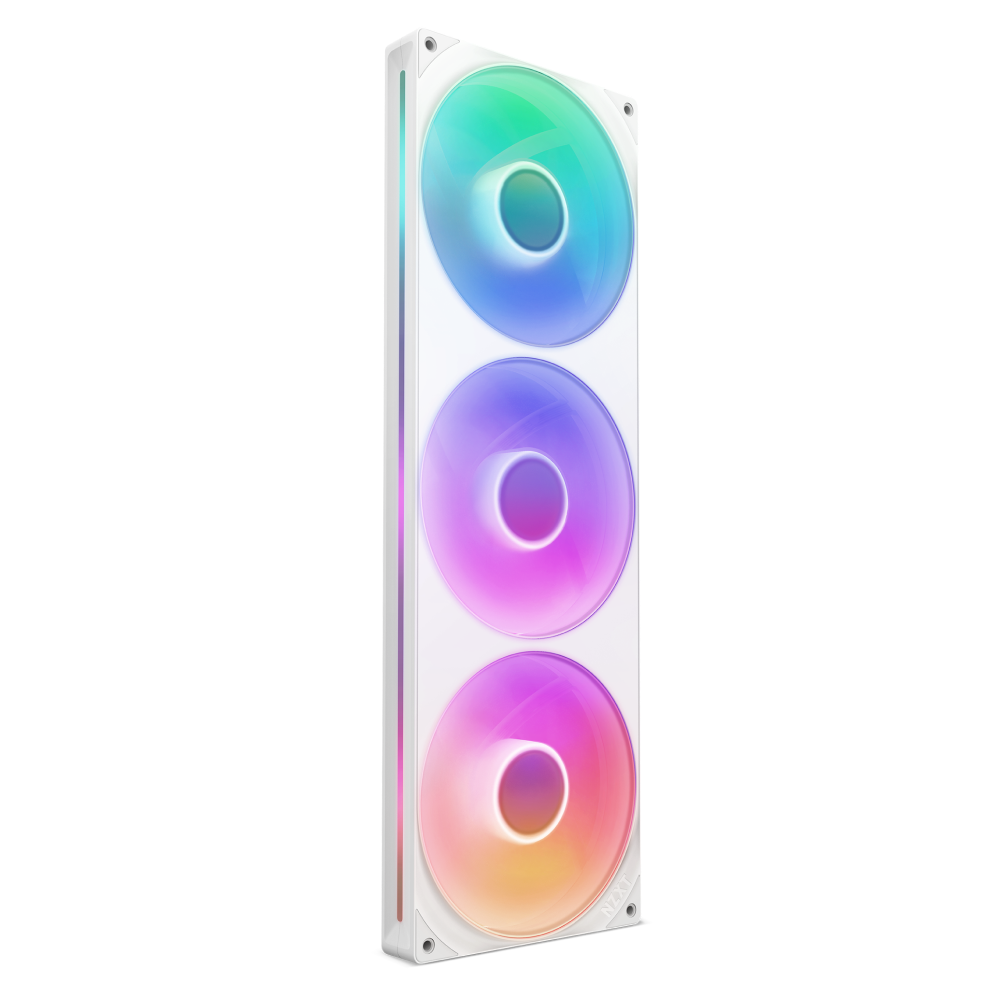 NZXT F420 RGB Core 420 mm Single-Frame RGB Case Fan, Fluid Dynamic ...