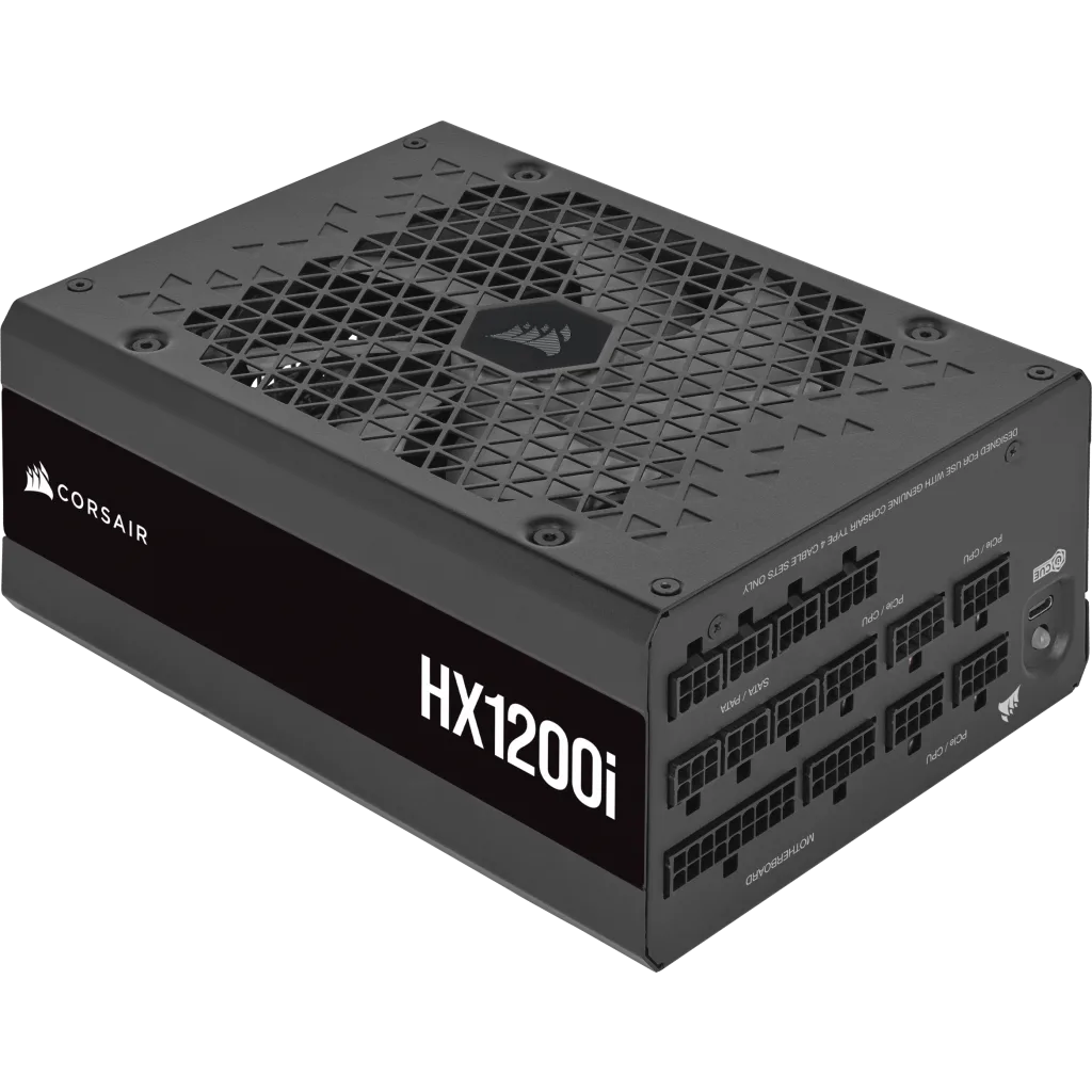 Corsair HX1200i Fully Modular Ultra-Low Noise Platinum ATX Power Supply ...
