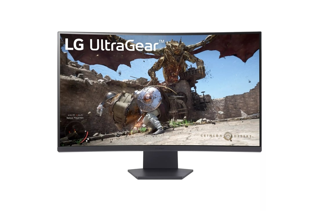 LG 32GS60QC-B 32'' UltraGear Curved Gaming Monitor, Full HD, 180Hz, 1ms ...