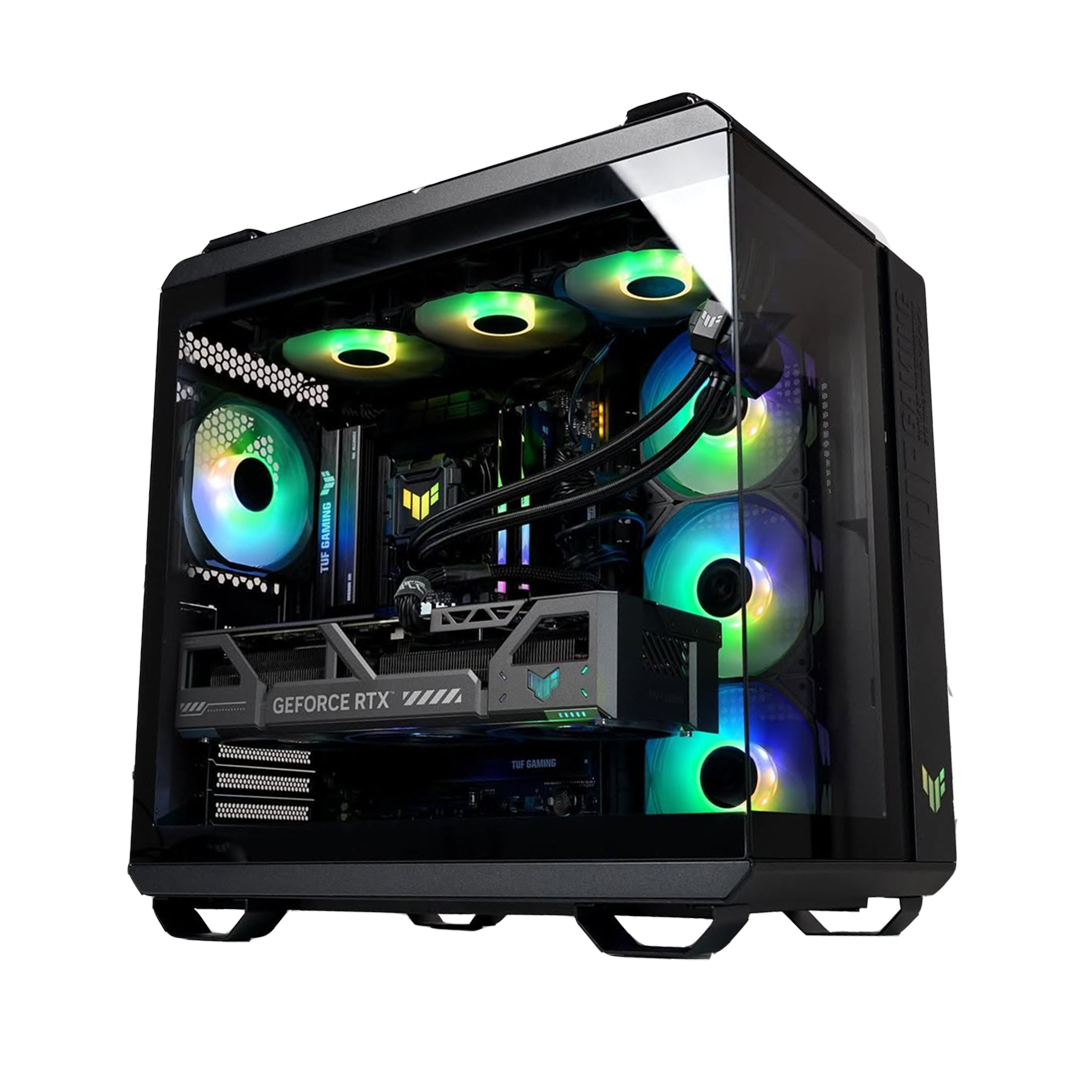 Ultimate ASUS TUF Gaming & Rendering PC: AMD Ryzen 9 9900X3D + RTX 5090 ...